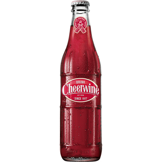 Cheerwine Cherry Soft Drink 12 Fl. Oz. Glass Bottle – Kings Wine and Spirit