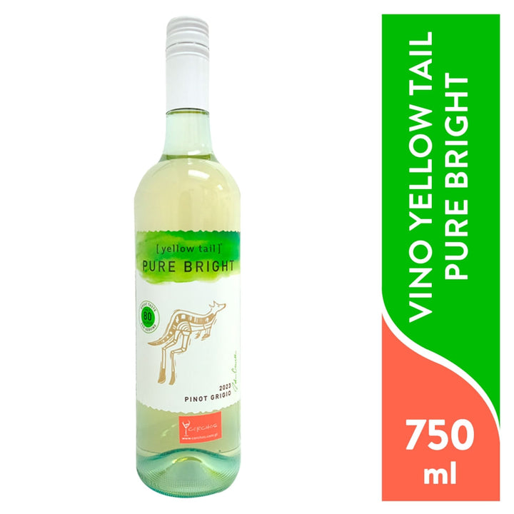 Yellow Tail Pure Bright Pinot Grigio 750ml – Kings Wine and Spirit