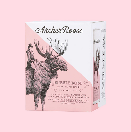 Archer Roose Bubbly Rose Canned Sparkling Wine (4pk) – Kings Wine and ...