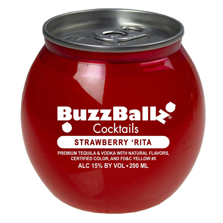 BuzzBallz Cocktails Strawberry Rita (200ml) – Kings Wine and Spirit