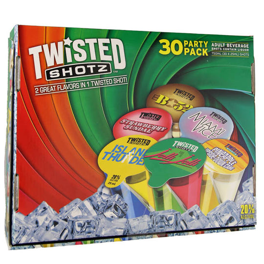 Twisted Shotz 30 Party Pack (30x25ml) – Kings Wine and Spirit