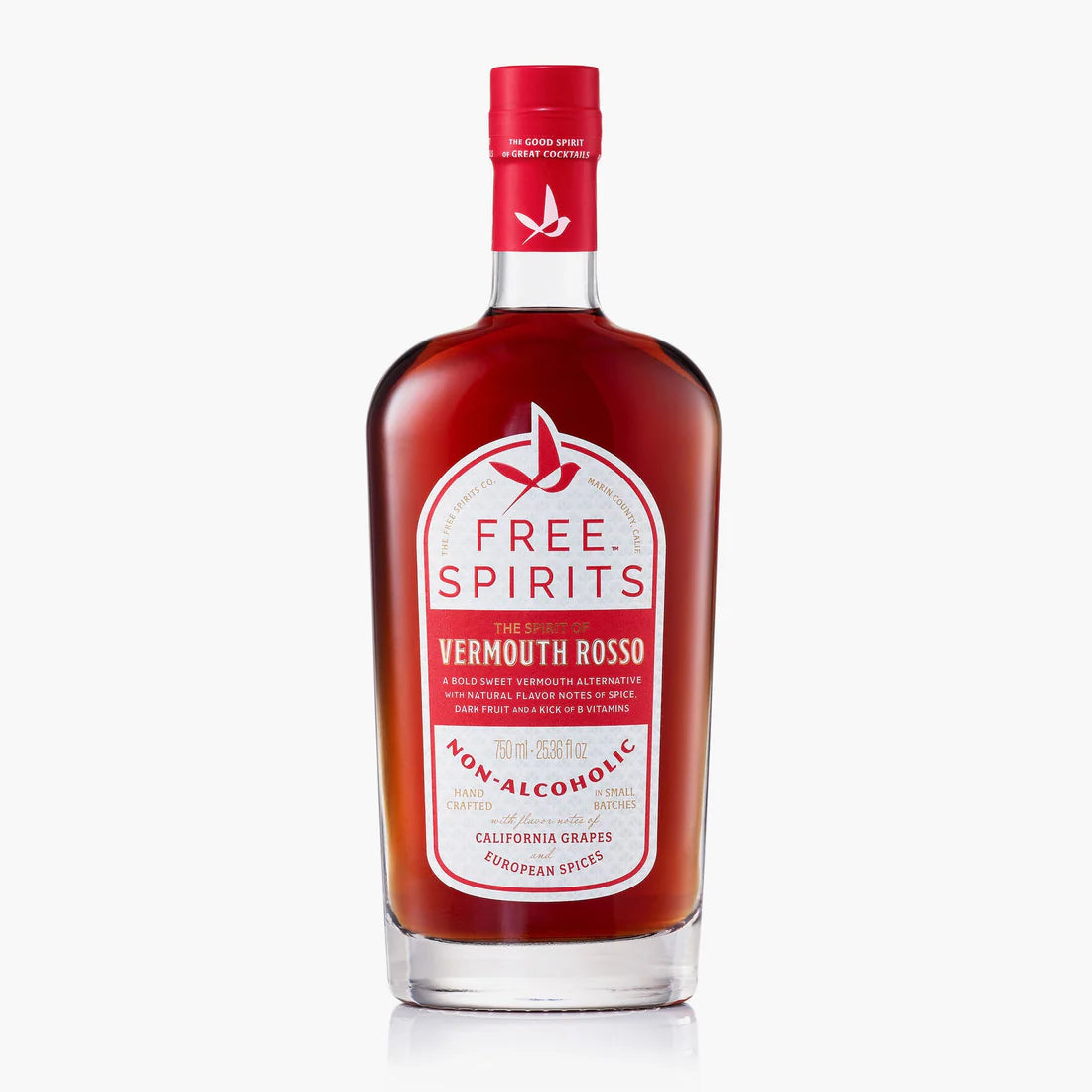 Free Spirits Non Alcoholic Vermouth Rosso (750ml) – Kings Wine and Spirit