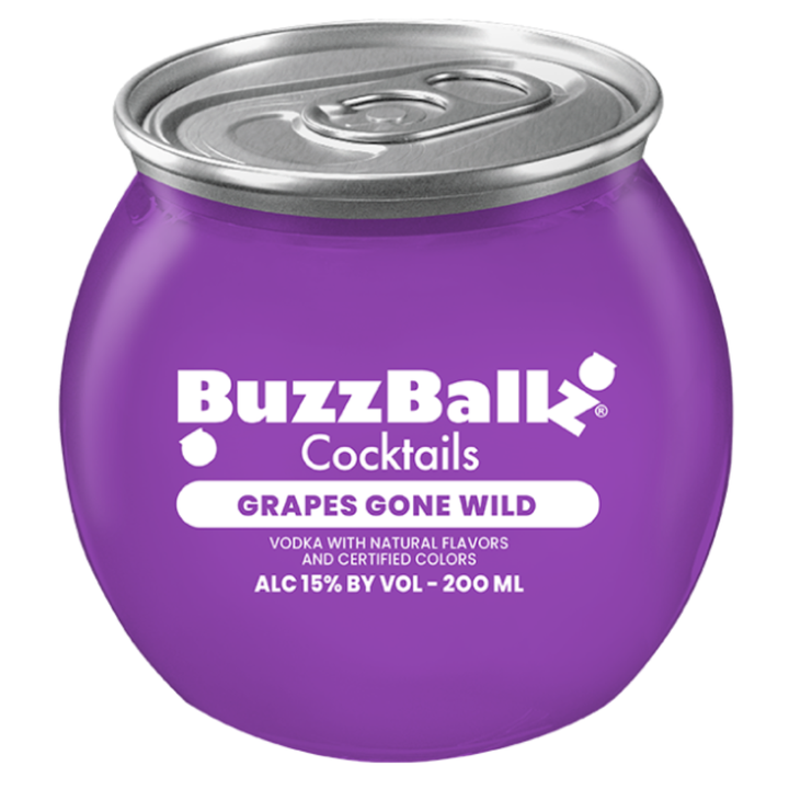 BuzzBallz Cocktails Grapes Gone Wild (200ml) – Kings Wine and Spirit