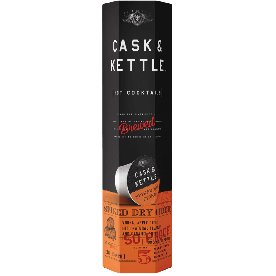 Cask & Kettle Spiked Dry Cider K-Pod Cocktails (5 pods) – Kings Wine ...