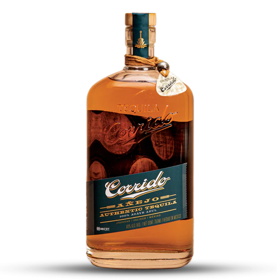 Corrido Anejo Authentic Tequila (750ml) – Kings Wine and Spirit