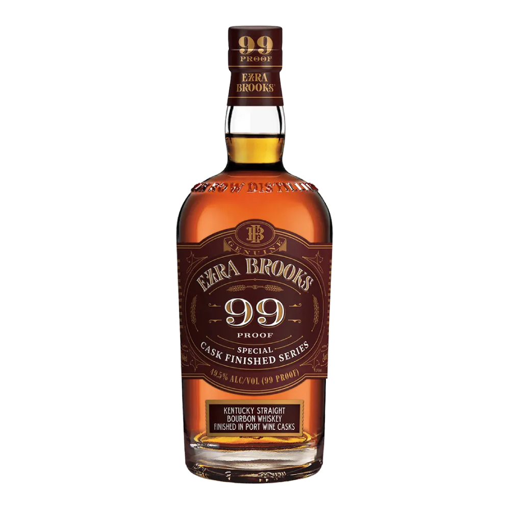 Ezra Brooks 99 Proof Special Cask Finished Series Bourbon (750ml ...