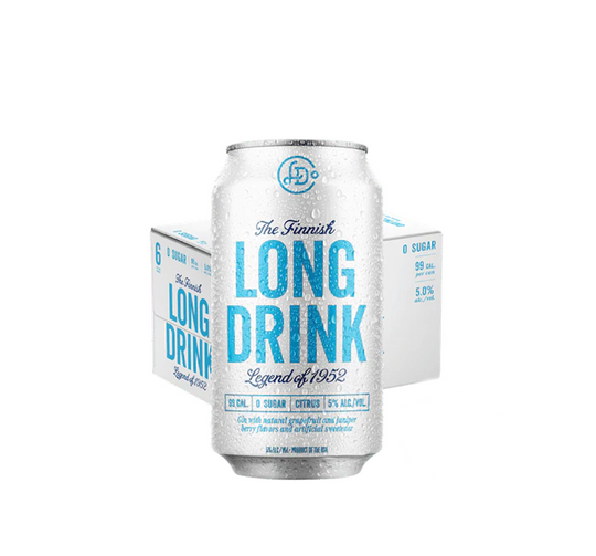 The Finnish Long Drink Zero Sugar Cocktail (6pk 12oz cans) – Kings Wine ...