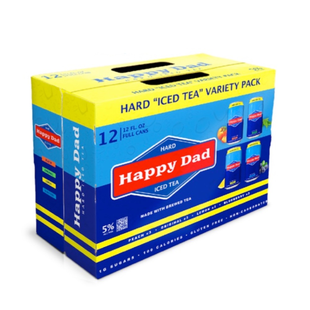 Happy Dad Hard "Iced Tea" Variety Pack (12pk) – Kings Wine and Spirit