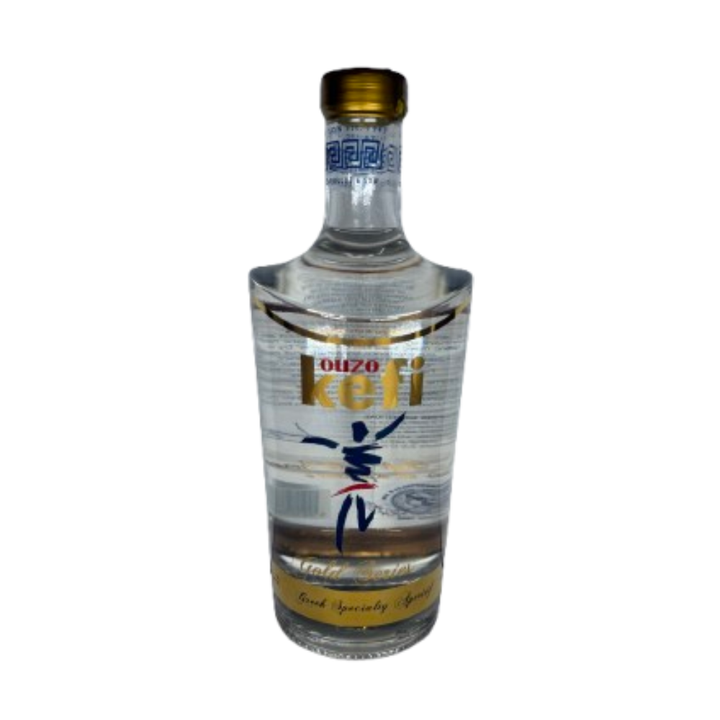 Ouzo Kefi Gold Series (700ml) – Kings Wine and Spirit