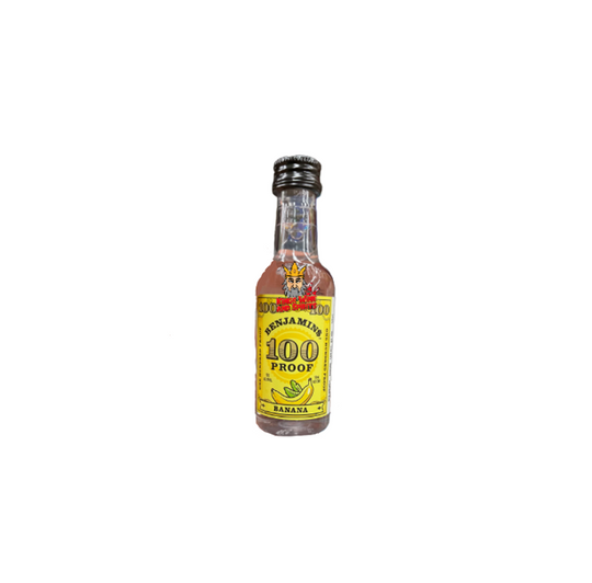 Benjamins 100 proof Banana (12x50ml) – Kings Wine and Spirit
