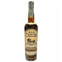 Old Carter Small Batch Straight Rye Whiskey Batch 12 (750ml) – Kings ...