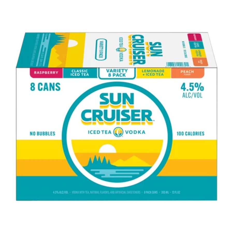 Sun Cruiser Iced Tea Vodka Variety Pack (8x355ml) – Kings Wine and Spirit