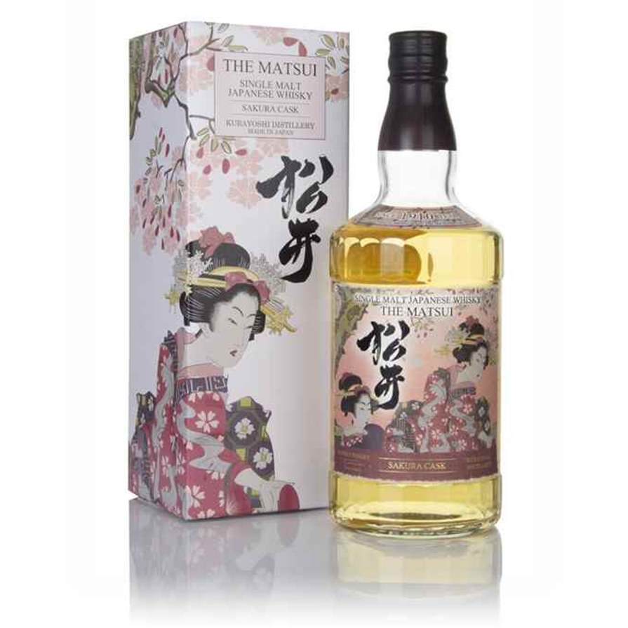 The Matsui Sakura Cask Single Malt Whisky (700ml) – Kings Wine and Spirit