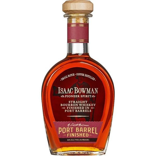 Isaac Bowman Port Barrel Finished Bourbon (750ml) - Kings Wine And ...