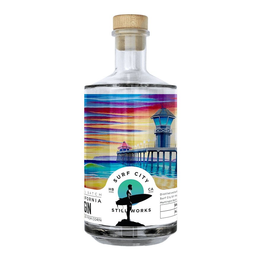 Surf City California Gin (750ml) Kings Wine and Spirits – Kings Wine ...