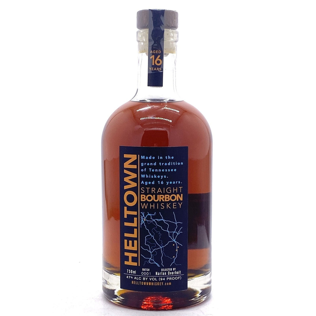Helltown 16 Year old Straight Bourbon Whiskey (750ml) - Kings Wine And ...