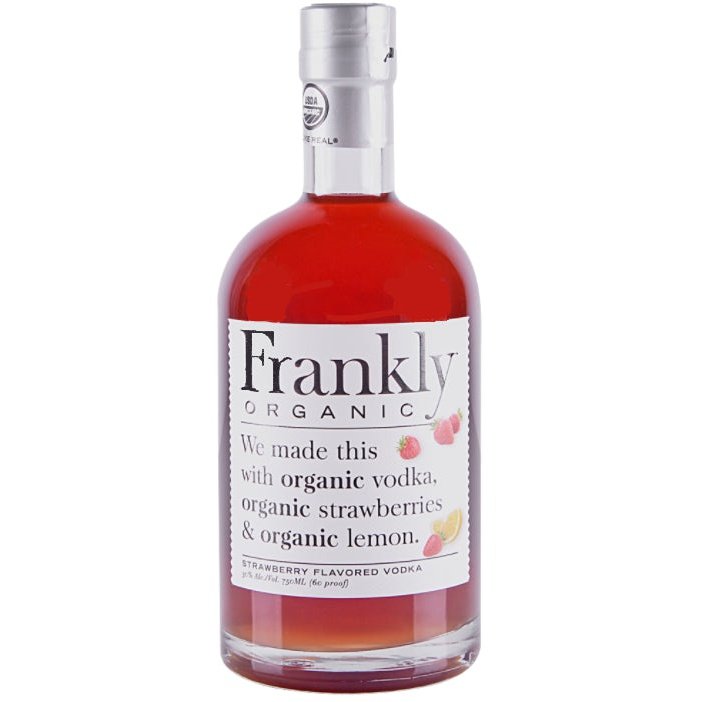 Frankly Organic Strawberry Vodka (750ml) - Kings Wine And Spirits ...