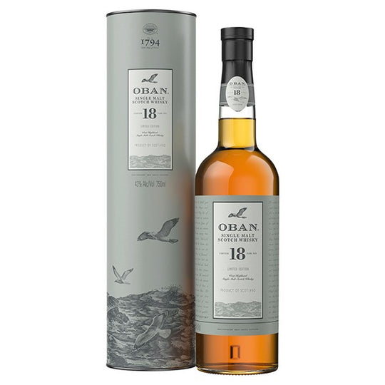 Oban 18 Year Old - Single Malt Scotch Whisky (750ml) - Kings Wine and ...