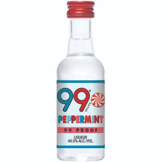 99 Brand Peppermint Liqueur Shots (12x50ml) - Kings Wine And Spirits – Kings Wine and Spirit