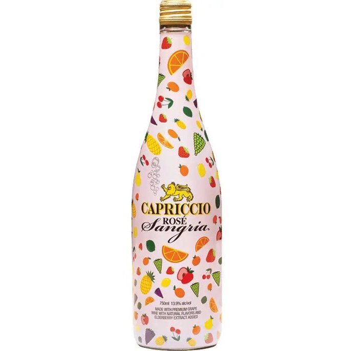 Capriccio Rose Sangria (750ml) - Kings Wine And Spirits – Kings Wine ...