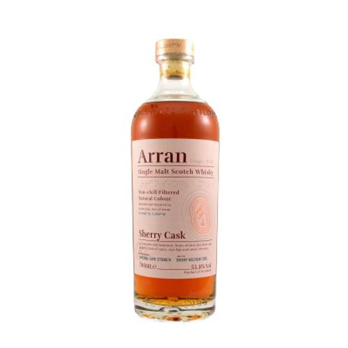 The Arran Malt Single Cask Sherry Cask Single Malt Scotch Whisky (750m ...