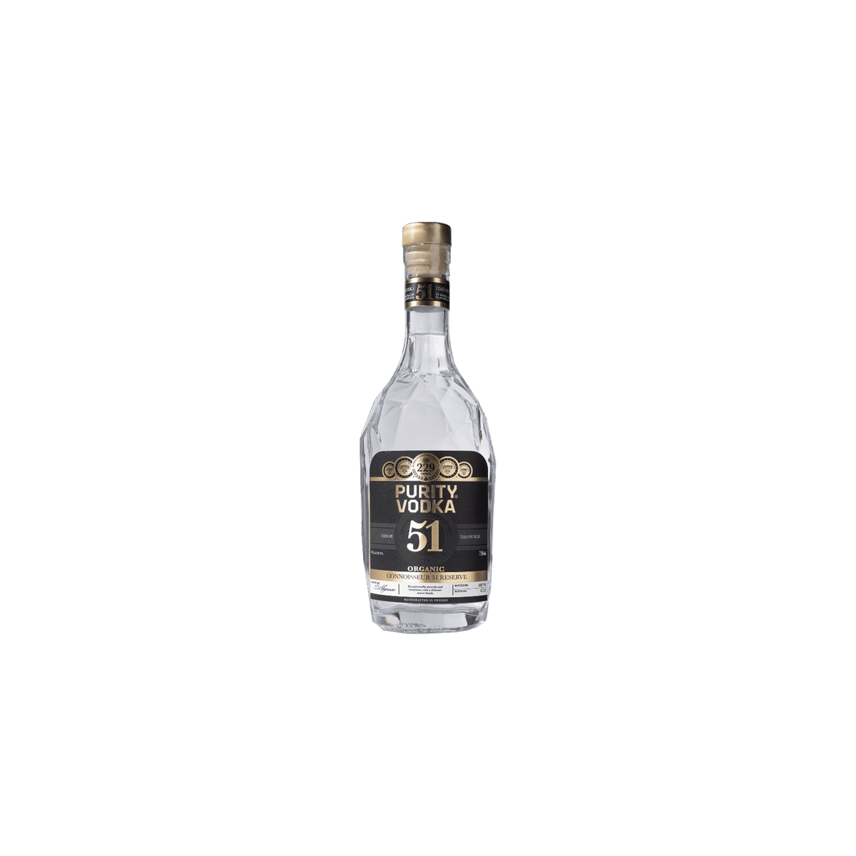 Purity Organic Connoisseur 51 Reserve Vodka (750ml) - Kings Wine and ...