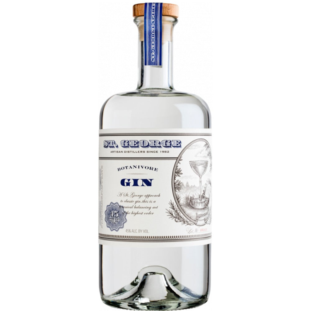 St. George Botanivore Gin (750ml) - Kings Wine and Spirits – Kings Wine ...