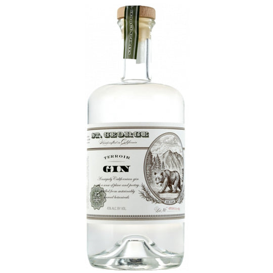 St. George Terroir Gin (750ml) - Kings Wine and Spirits – Kings Wine ...