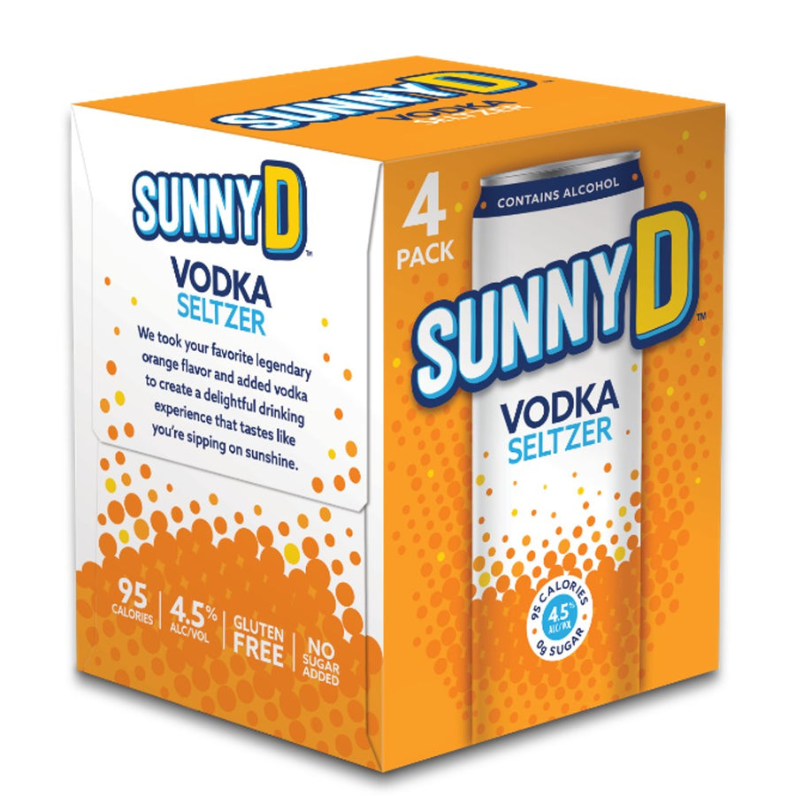 SunnyD Vodka Seltzer (4pk) – Kings Wine and Spirit