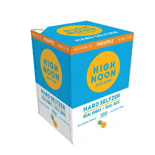 High Noon Pineapple Hard Seltzer (4pk) – Kings Wine and Spirit