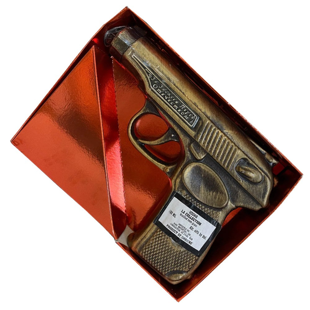 Makarov La Collection Vodka - Pistol Shaped Vodka Bottle (100ml ...